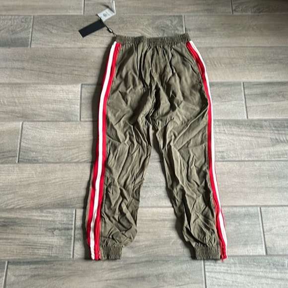 Siwy | Pants & Jumpsuits | Siwy Olive Green Track Pants | Poshmark